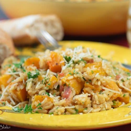 Roasted Butternut Squash Risotto - Rocky Mountain Cooking