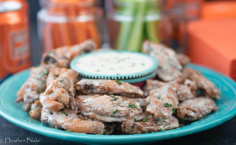 Alabama White Sauce Chicken Wings - Rocky Mountain Cooking