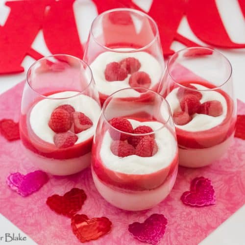 Raspberry Panna Cotta - Rocky Mountain Cooking