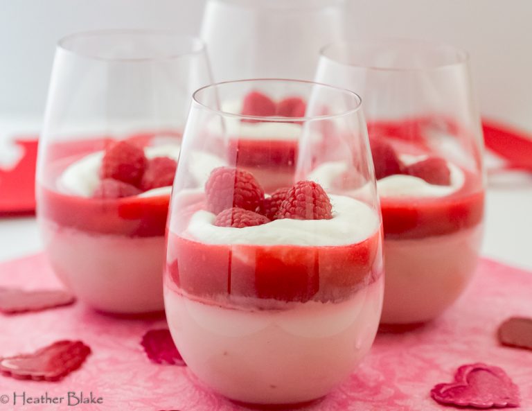 Raspberry Panna Cotta - Rocky Mountain Cooking